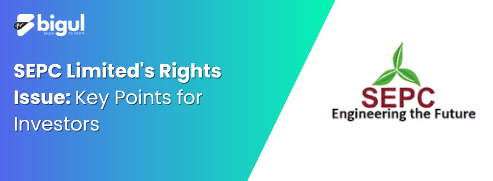 SEPC Limited's Rights Issue